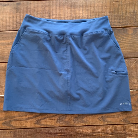 Orvis | Shorts | Orvis Blue Skort Tennisgolf Skirt With Shorts ...